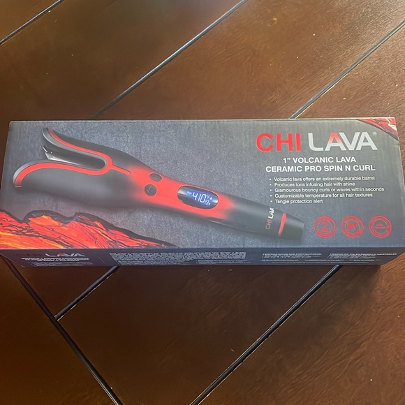 Chi | Hair | Volcanic Chi Lava Ceramic Pro Spin And Curl | Poshmark